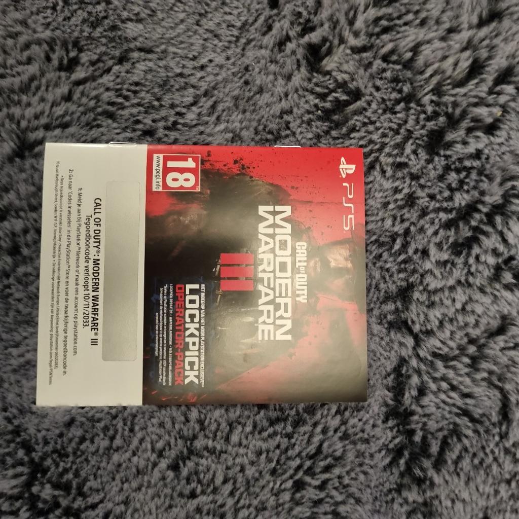 COD MW3 2023 Spielecode für die PS5!! in 20354 Hamburg für 65,00 € zum ...