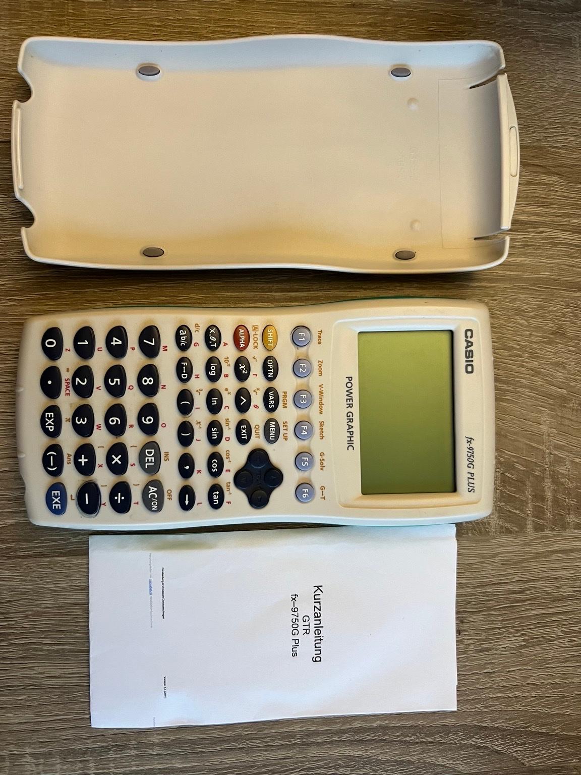 Taschenrechner Casio fx-9750G Plus in 90439 Nürnberg für 15,00 € zum ...