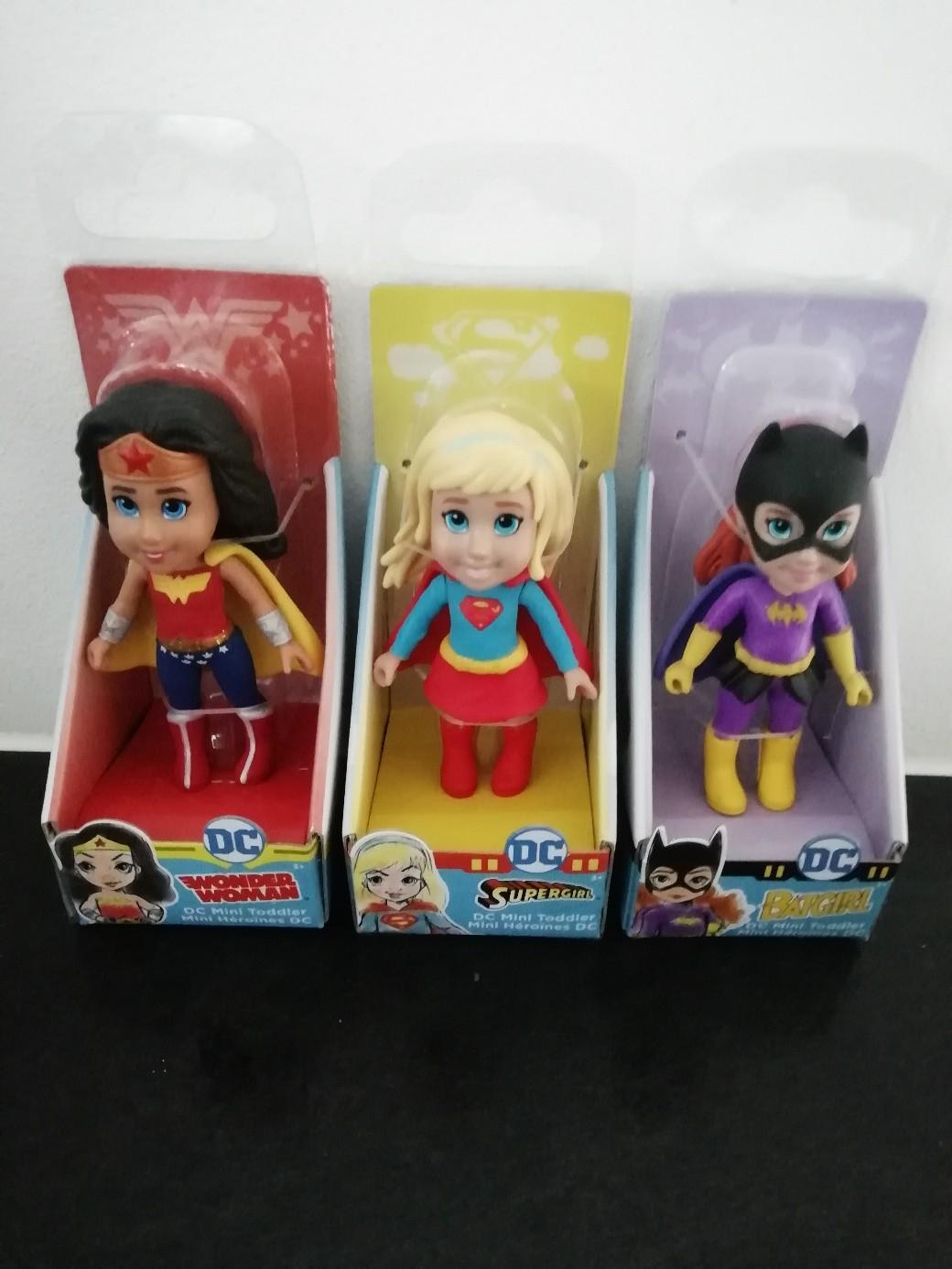 DC Supergirl Batgirl Wonder Woman Mini Figure in B27 Birmingham for £15 ...