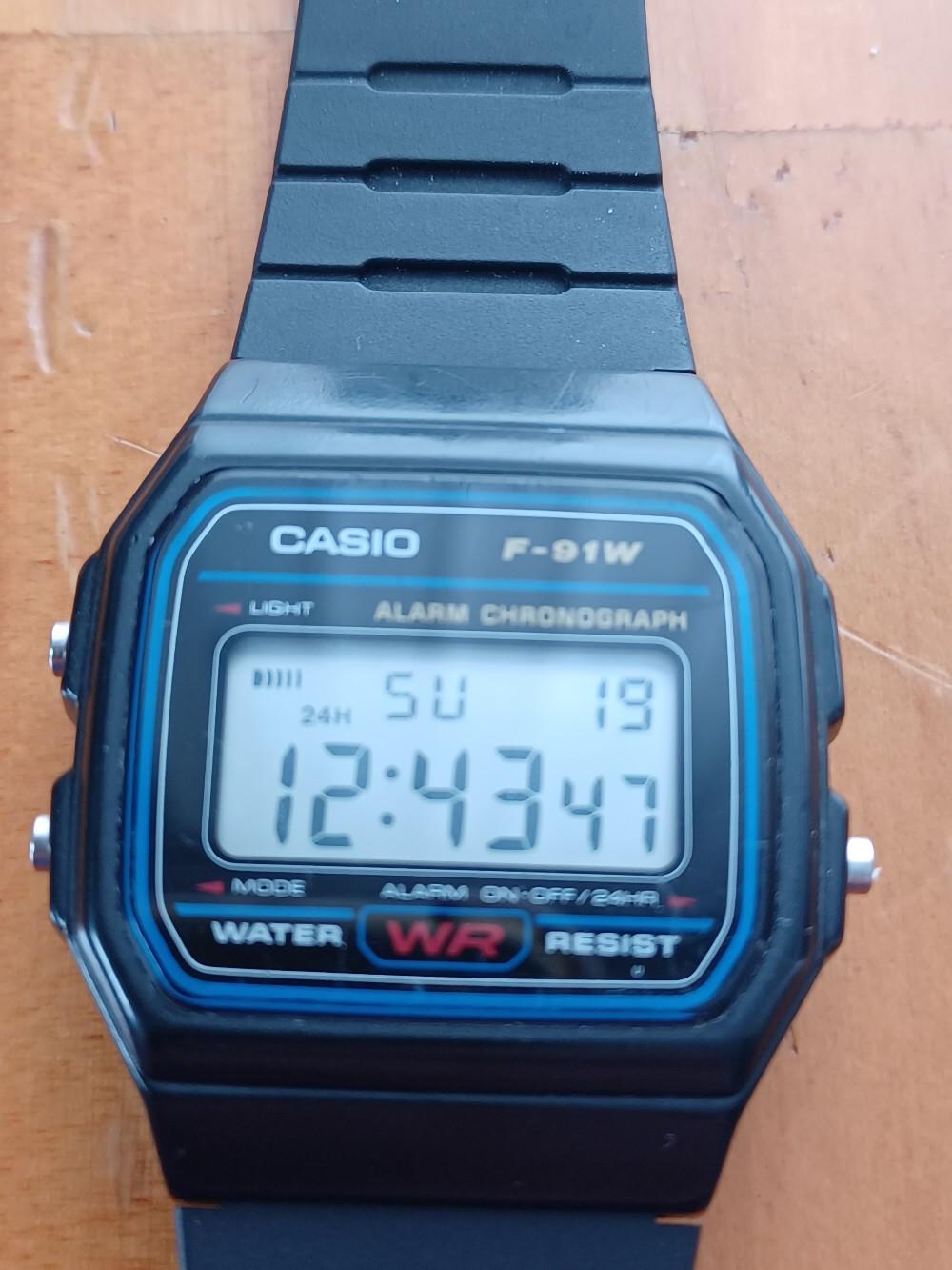 Casio F-91W 593 Module in E11 London für 13,00 £ zum Verkauf | Shpock DE