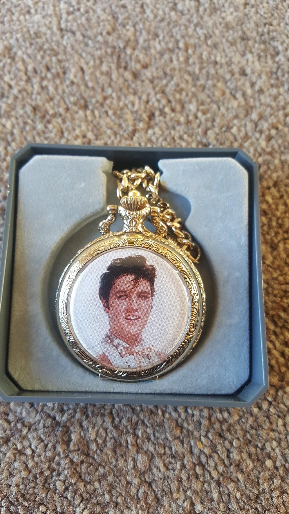 Elvis Presley pocket watch and chain in B63 Dudley für 20,00 £ zum ...