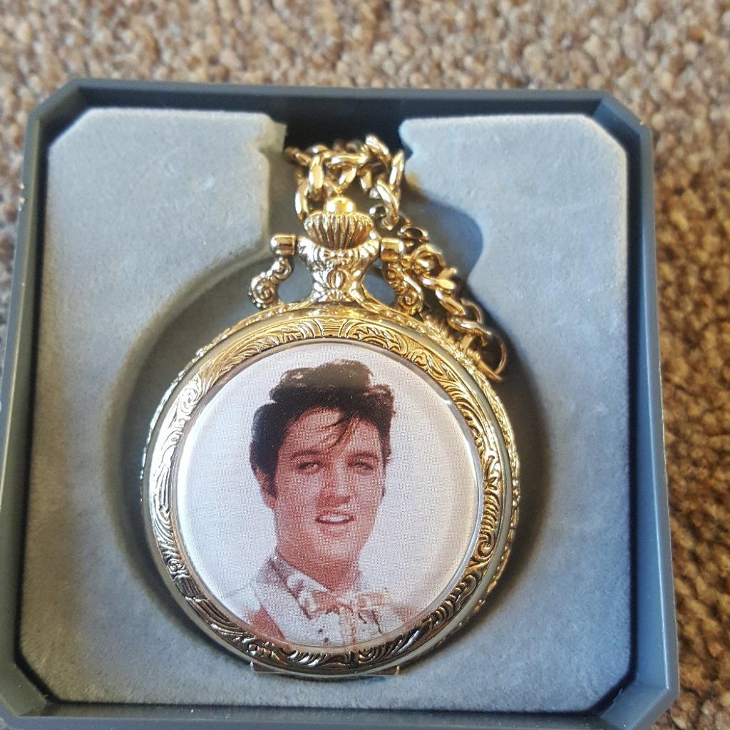 Elvis Presley pocket watch and chain in B63 Dudley für 20,00 £ zum ...