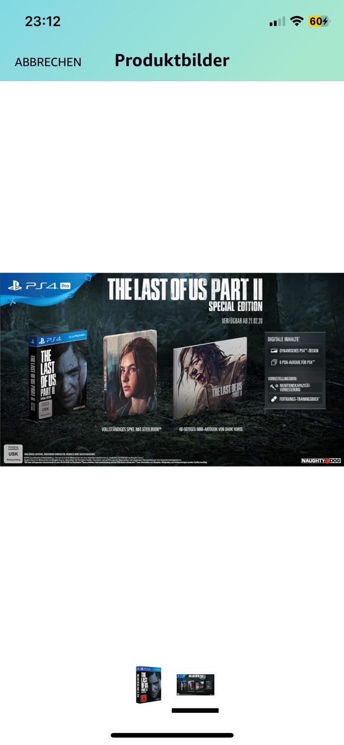 The Last of Us Part II - Special Edition in 90522 Oberasbach für 85,00 € zum Verkauf | Shpock DE
