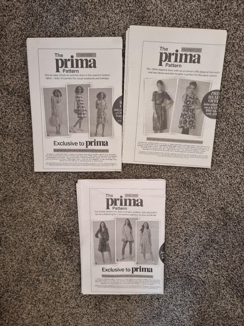 3 Prima patterns in B65 Sandwell für £ 0,50 zum Verkauf | Shpock AT