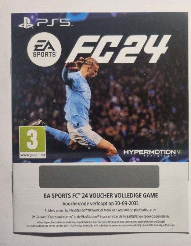EA FC24 PS5 PlayStation 5 FC 24 Code in 44319 Dortmund für 39,00 € zum Verkauf | Shpock DE