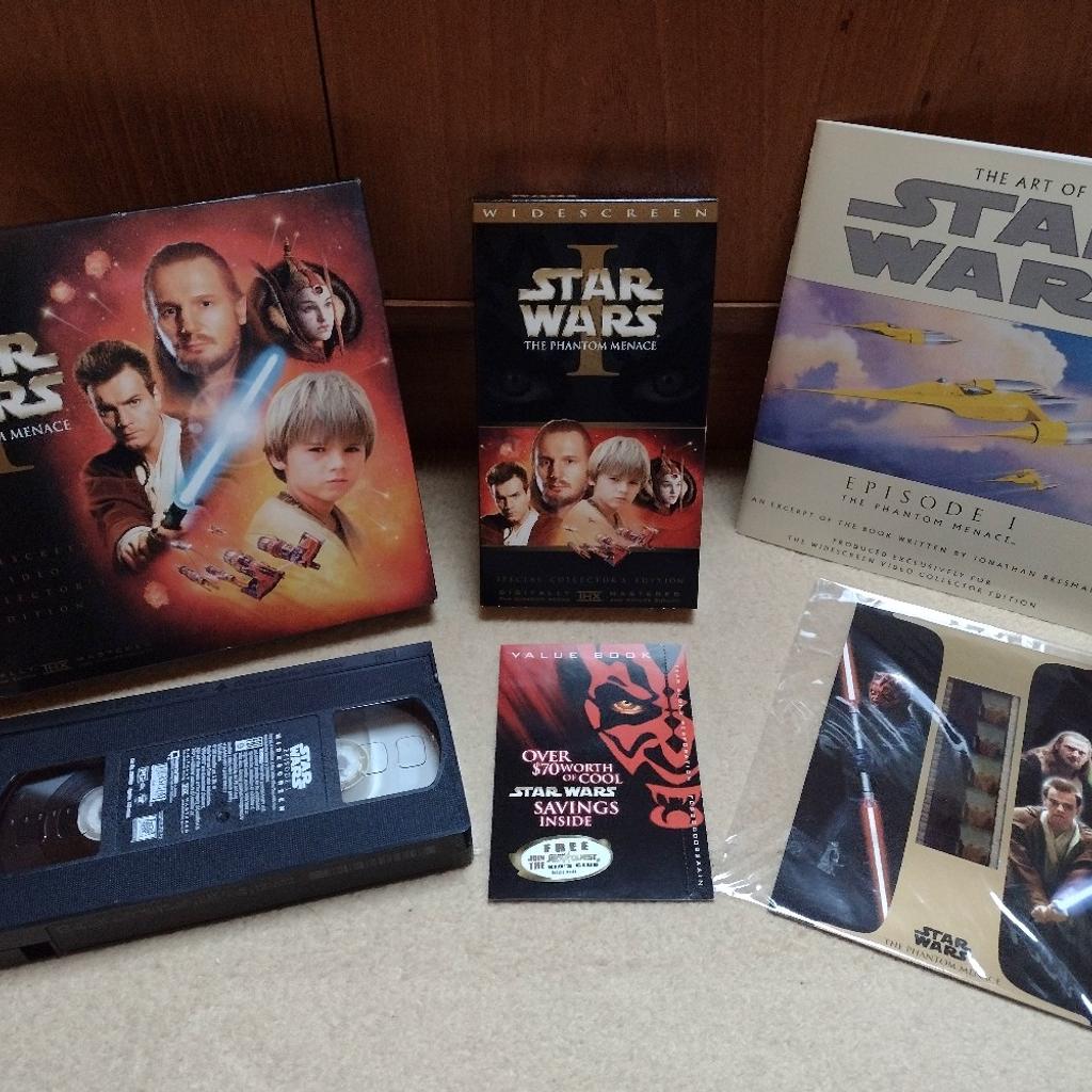 STAR WARS BOX SET VHS VIDEO, COMPLETE in TN34 Leonards für £ 12,00 zum ...