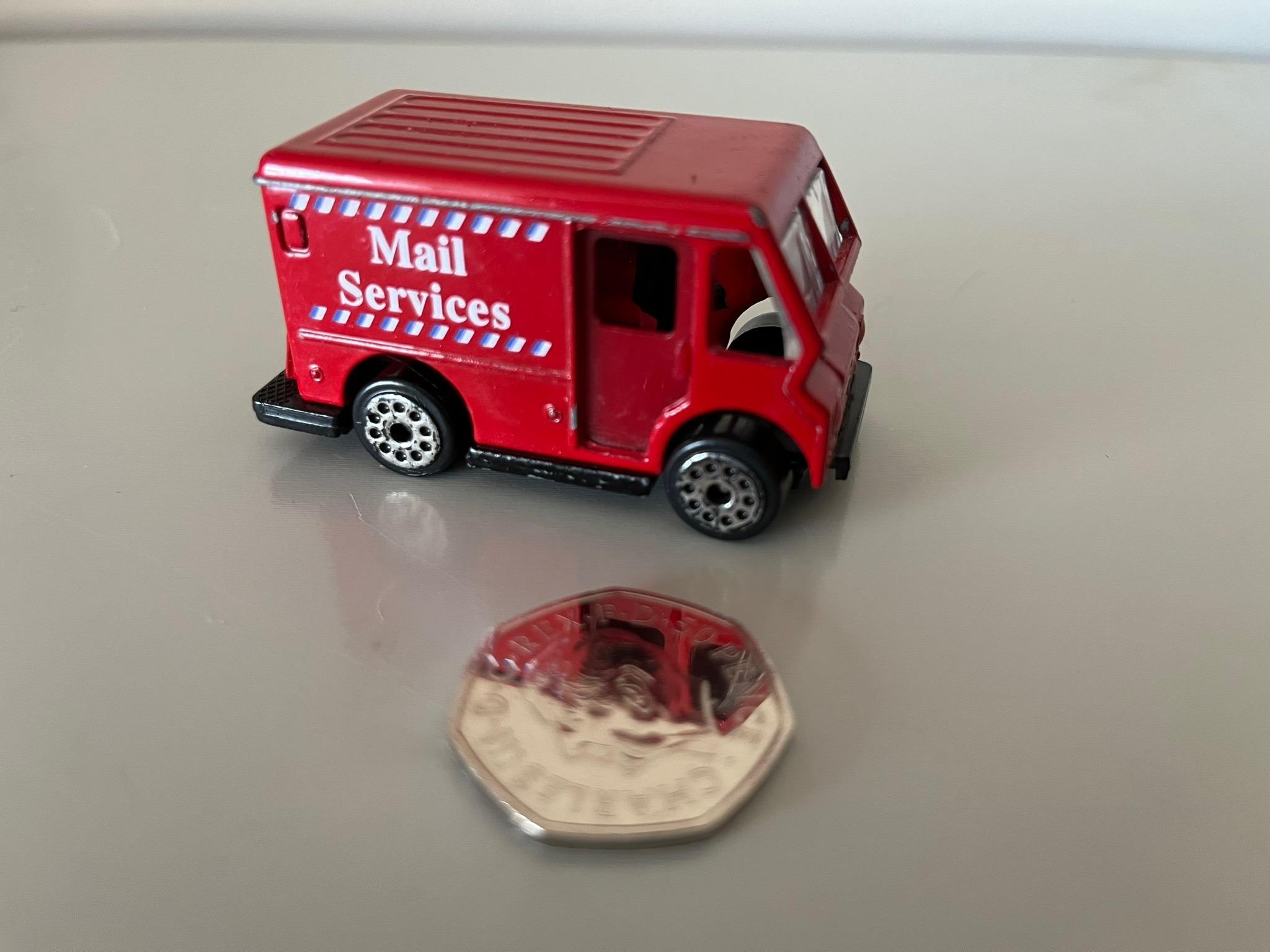 U.S. MAIL MODEL VAN - RED in YO13 Dale für £ 2,12 zum Verkauf | Shpock AT