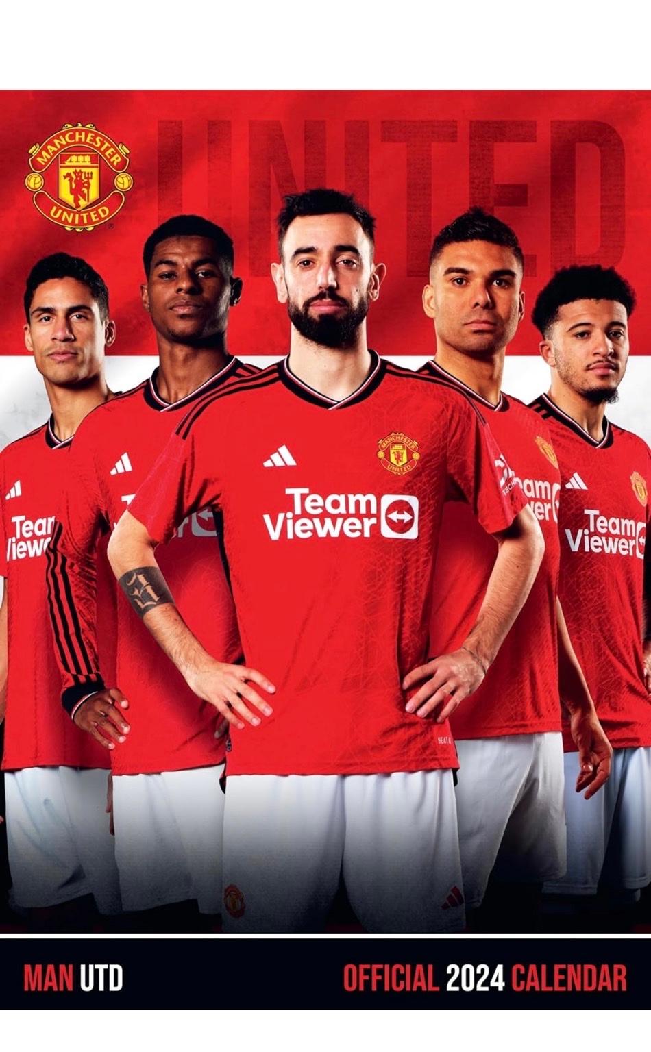 MAN UTD official 2024 Calendar in B8 Birmingham für 8,00 £ zum Verkauf ...