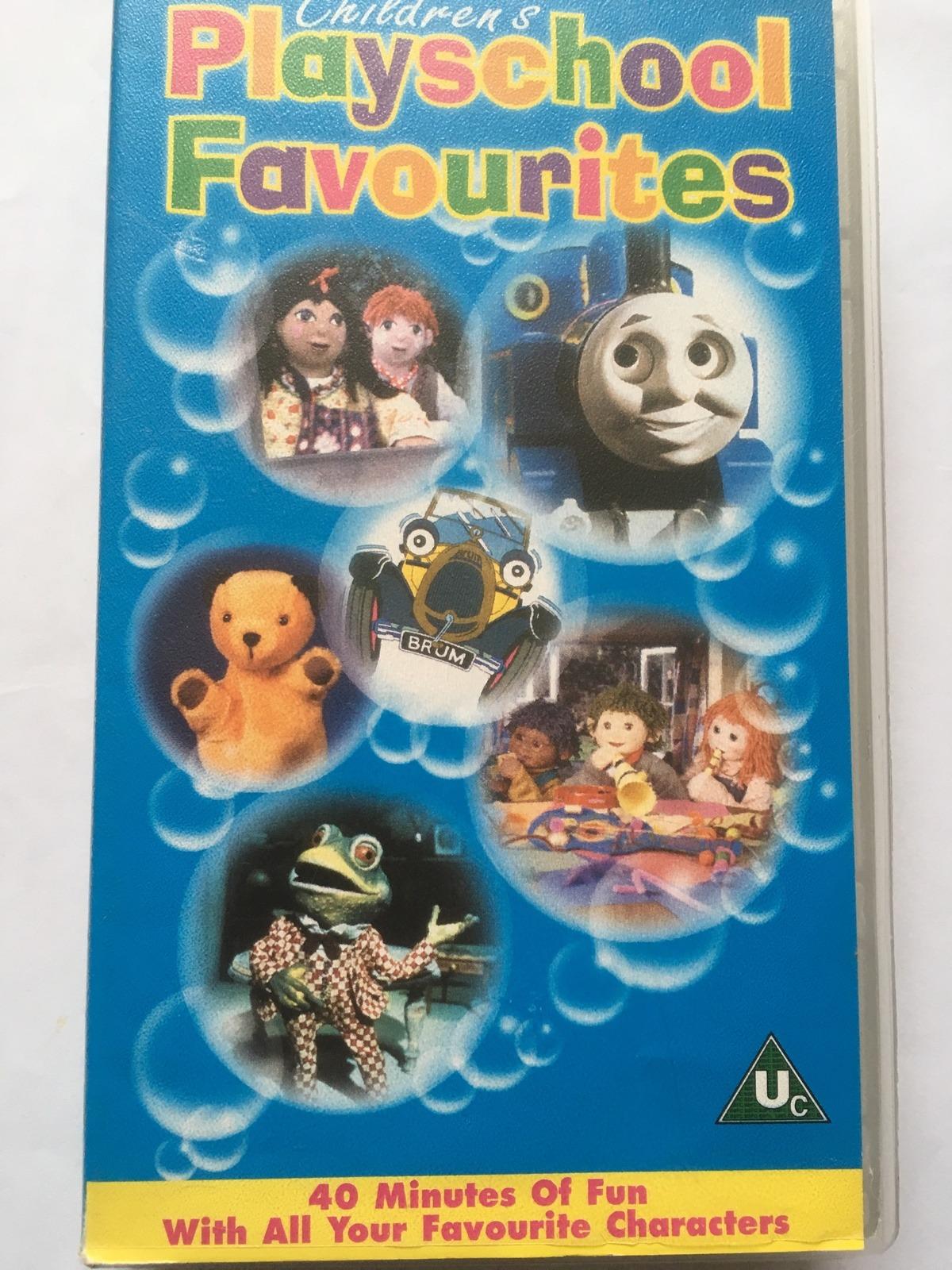 CHILDREN'S PLAYSCHOOL FAVOURITES (VHS TAPE) in YO13 Dale for £18.95 for ...