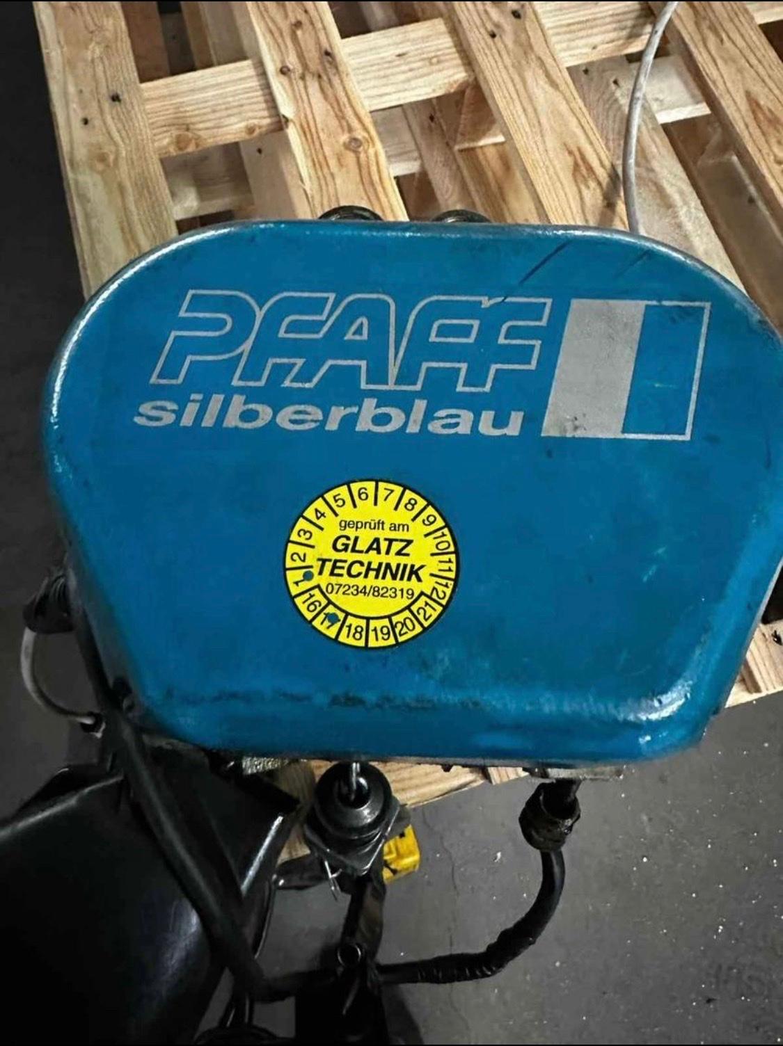 Kranseilzug mit Gestell Pfaff silberblau in 6850 Stadt Dornbirn für 1. ...