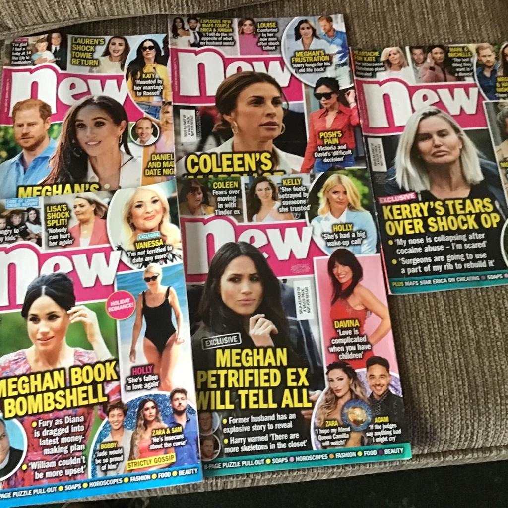 Five New magazines in WV11 Wolverhampton for £0.50 for sale | Shpock