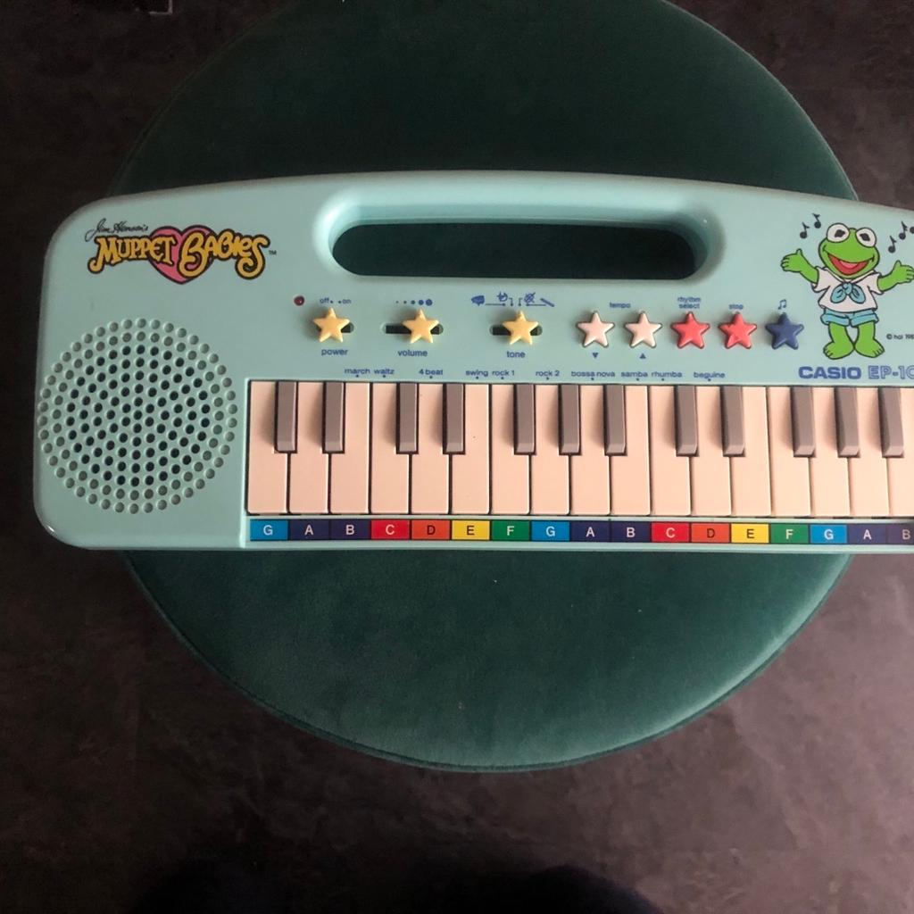 1987 Jim Henson Muppet casio EP 10 Keyboard in 67134 Birkenheide für ...
