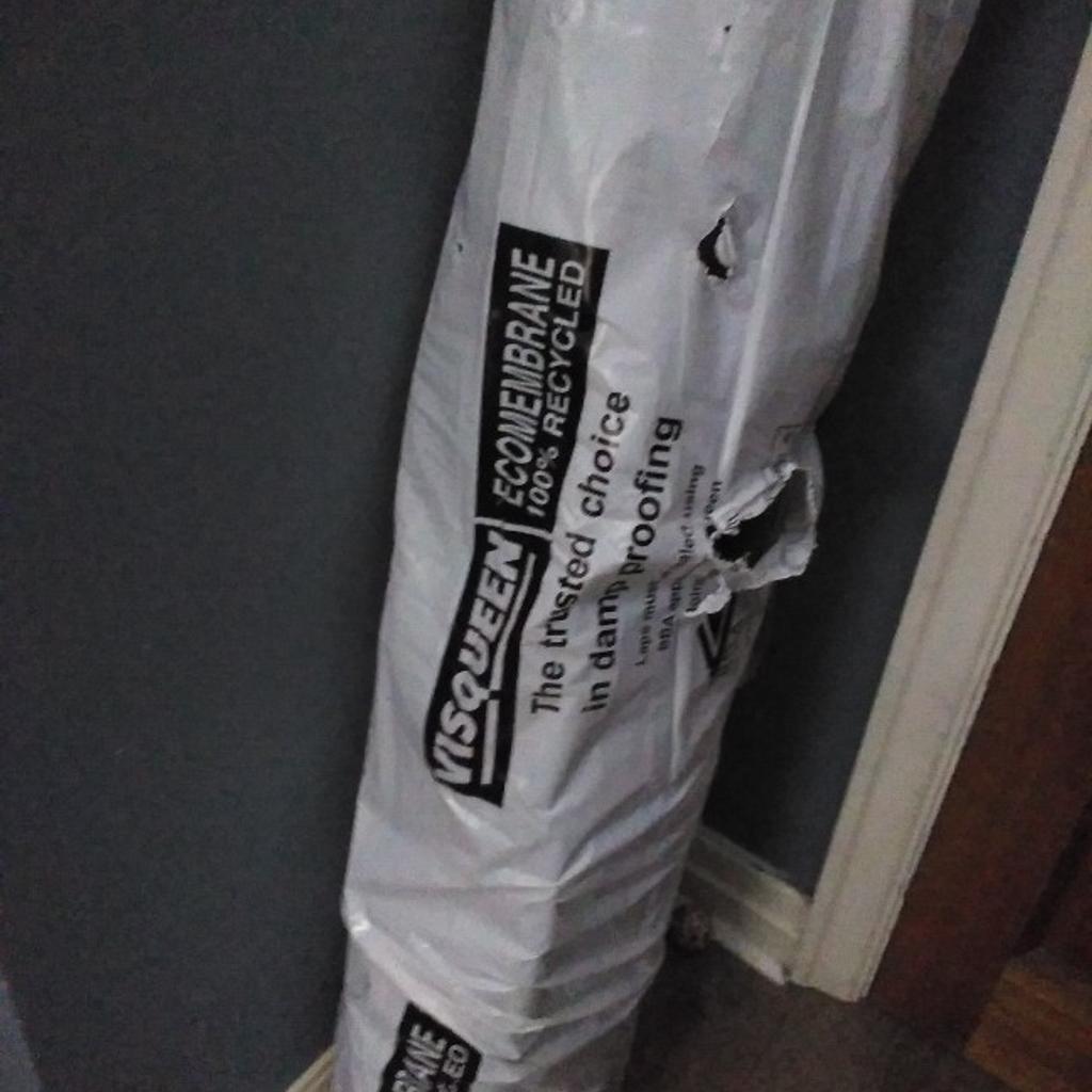300mu 1200 gauge visqueen damp proof membrane in BL4 Farnworth für 40 ...