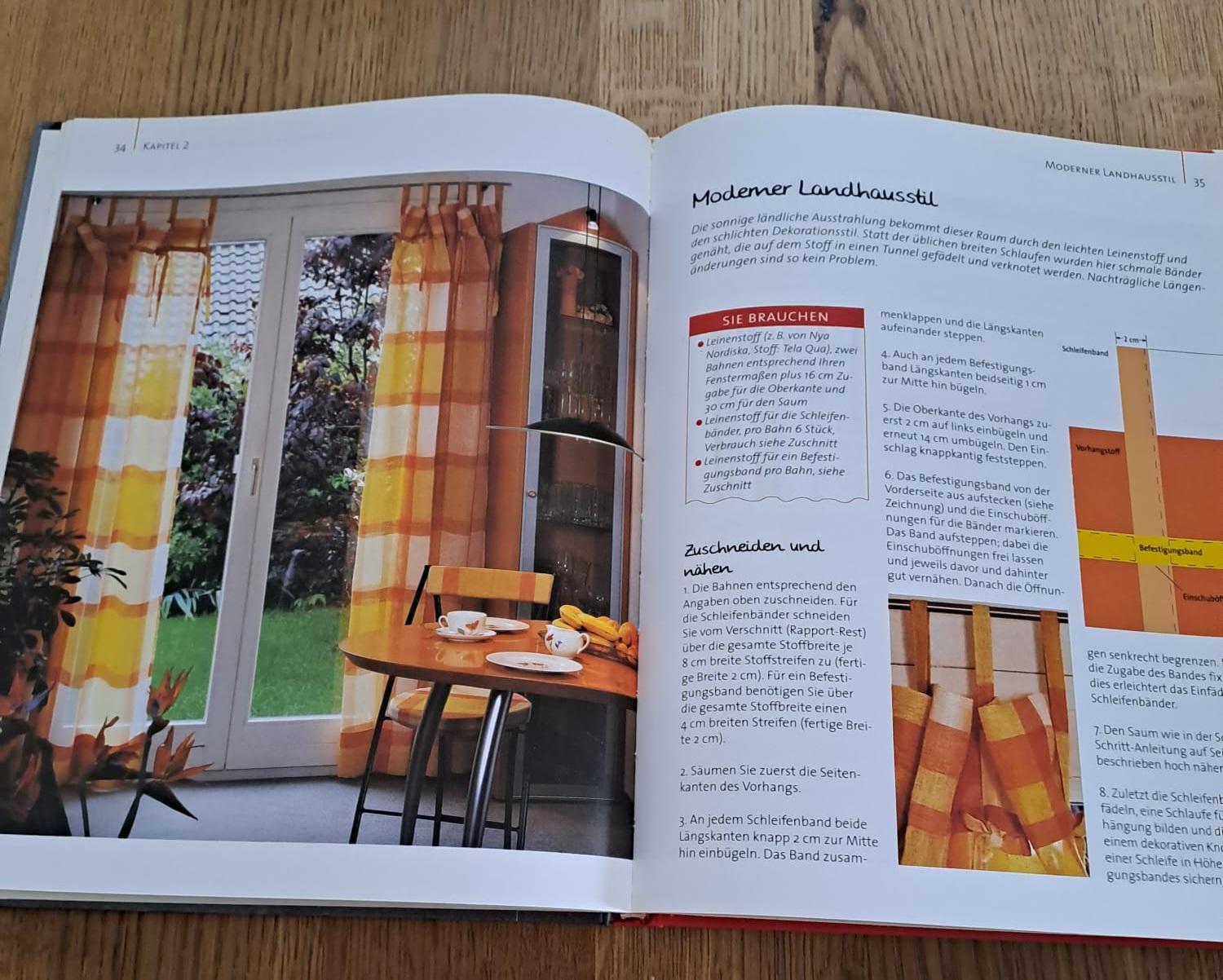 Nähbuch Vorhänge und Rollos nähen in 4715 Taufkirchen an der Trattnach ...