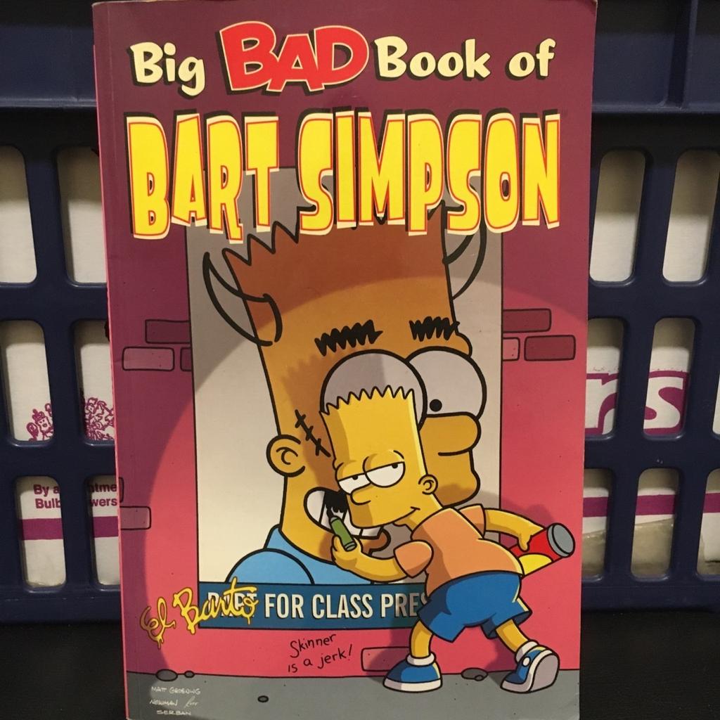 Big Bad Book of Bart Simpson in PR5 Ribble für £ 4,00 zum Verkauf ...