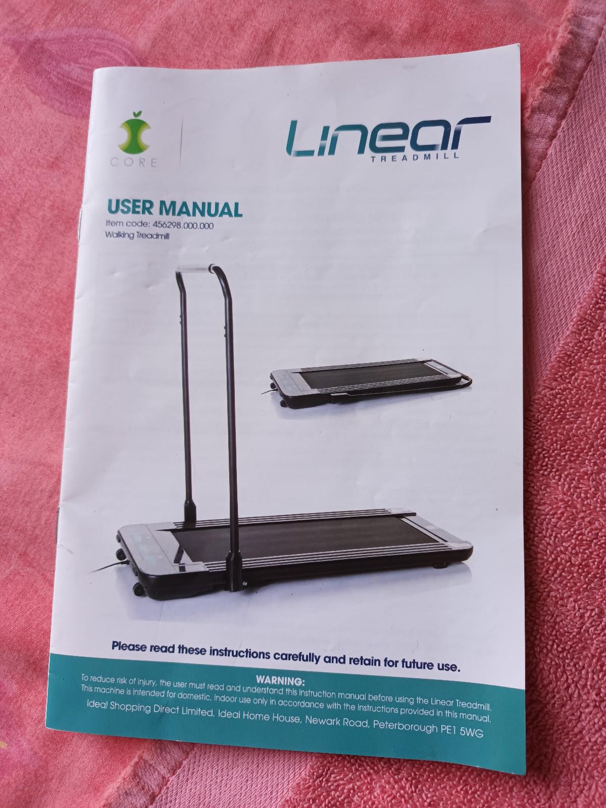 Linear Walking Treadmill in PE25 Lindsey for £125.00 for sale | Shpock