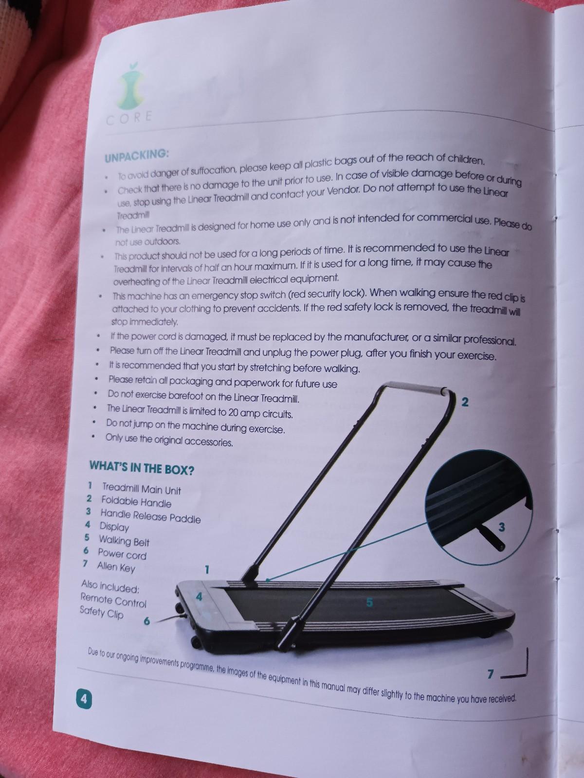 Linear Walking Treadmill in PE25 Lindsey for £125.00 for sale | Shpock