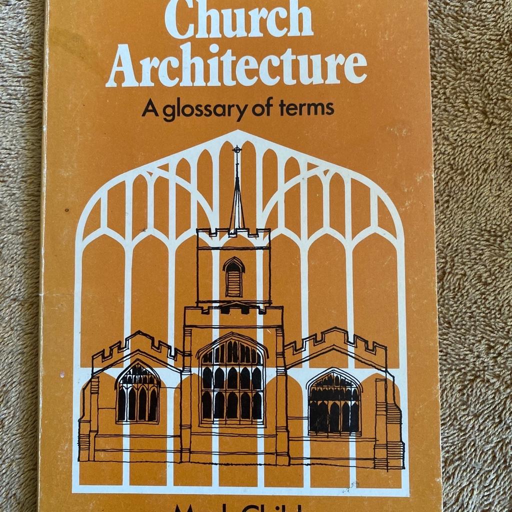 Discovering church architecture a glossary of in W3 London für 2,00 ...