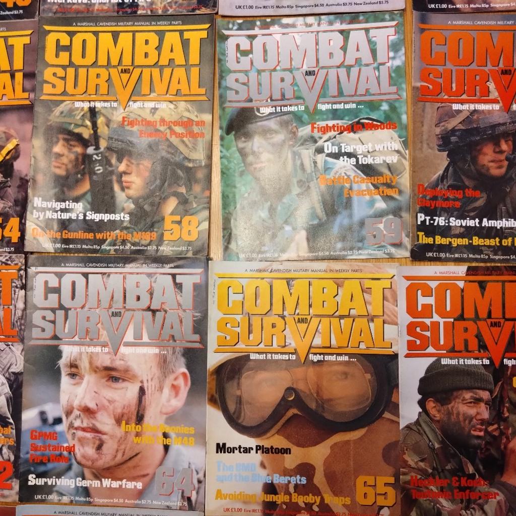 combat and survival magazine collection in SK7 Bramhall für £ 20,00 zum ...