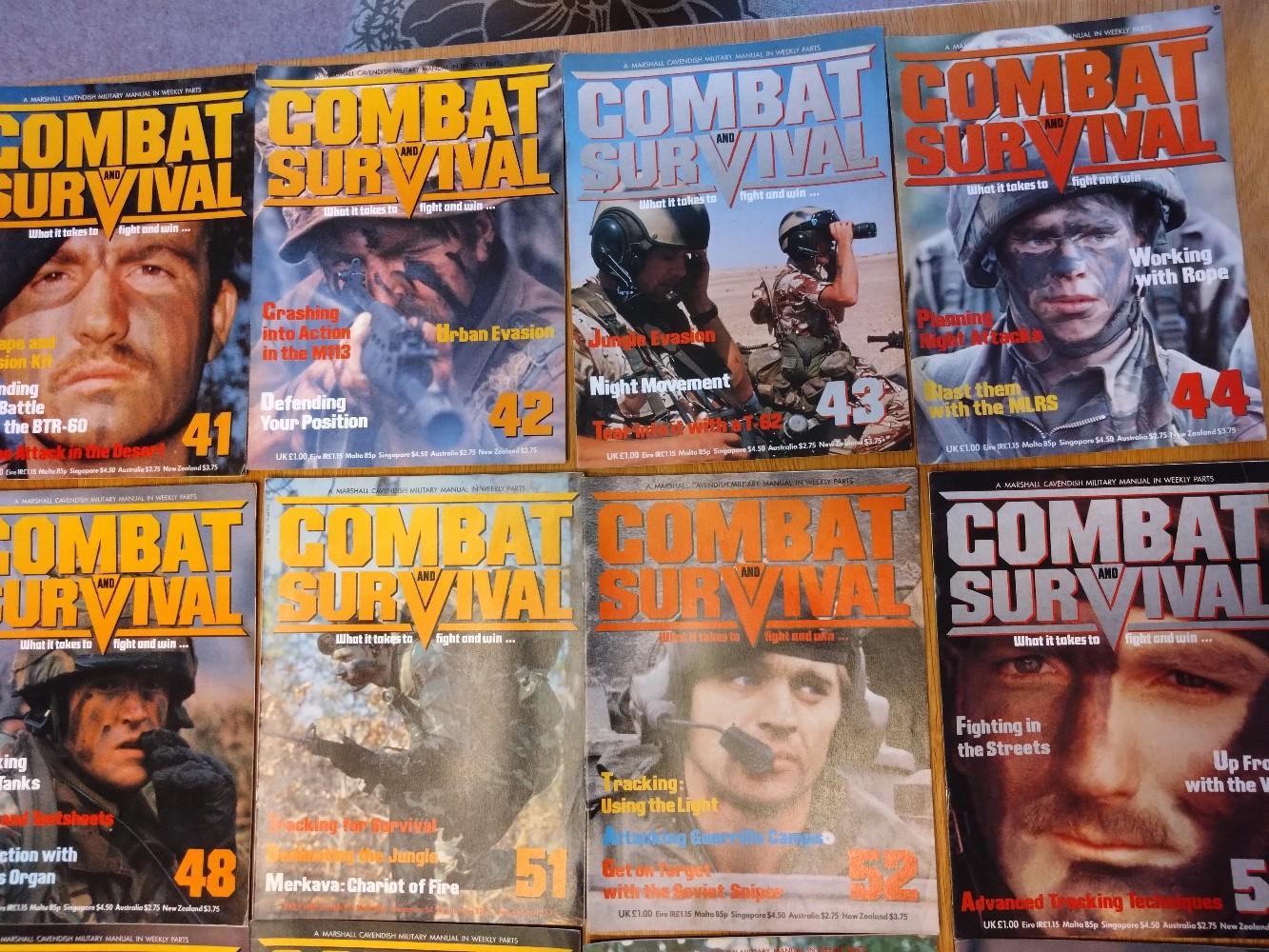 combat and survival magazine collection in SK7 Bramhall für £ 20,00 zum ...