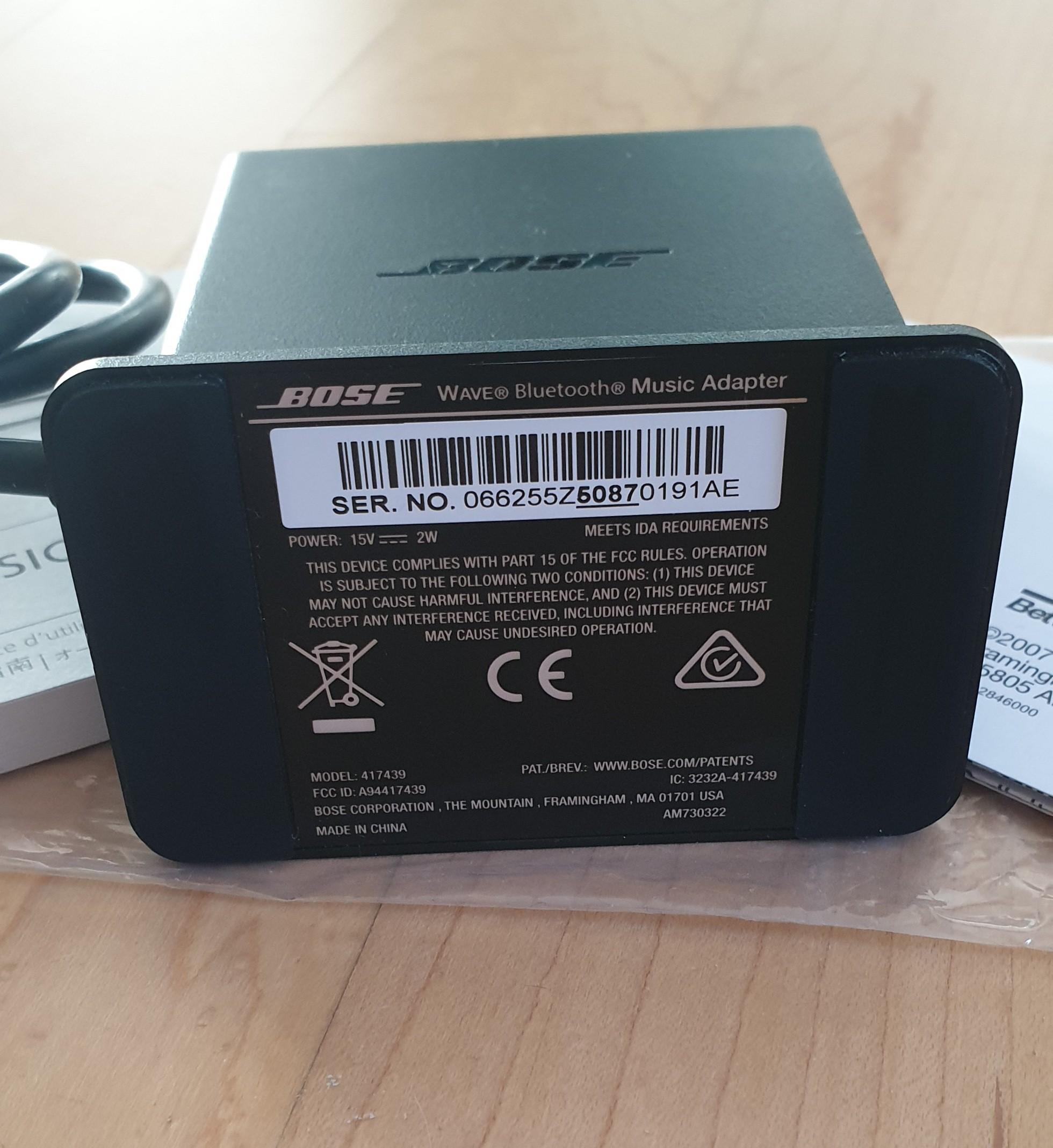 BOSE Wave Soundlink Bluetooth Adapter NEU in 81241 Munich für € 240,00 ...