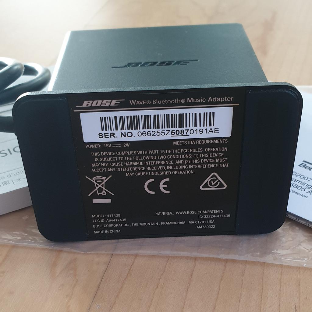 BOSE Wave Soundlink Bluetooth Adapter NEU in 81241 Munich für € 240,00 ...