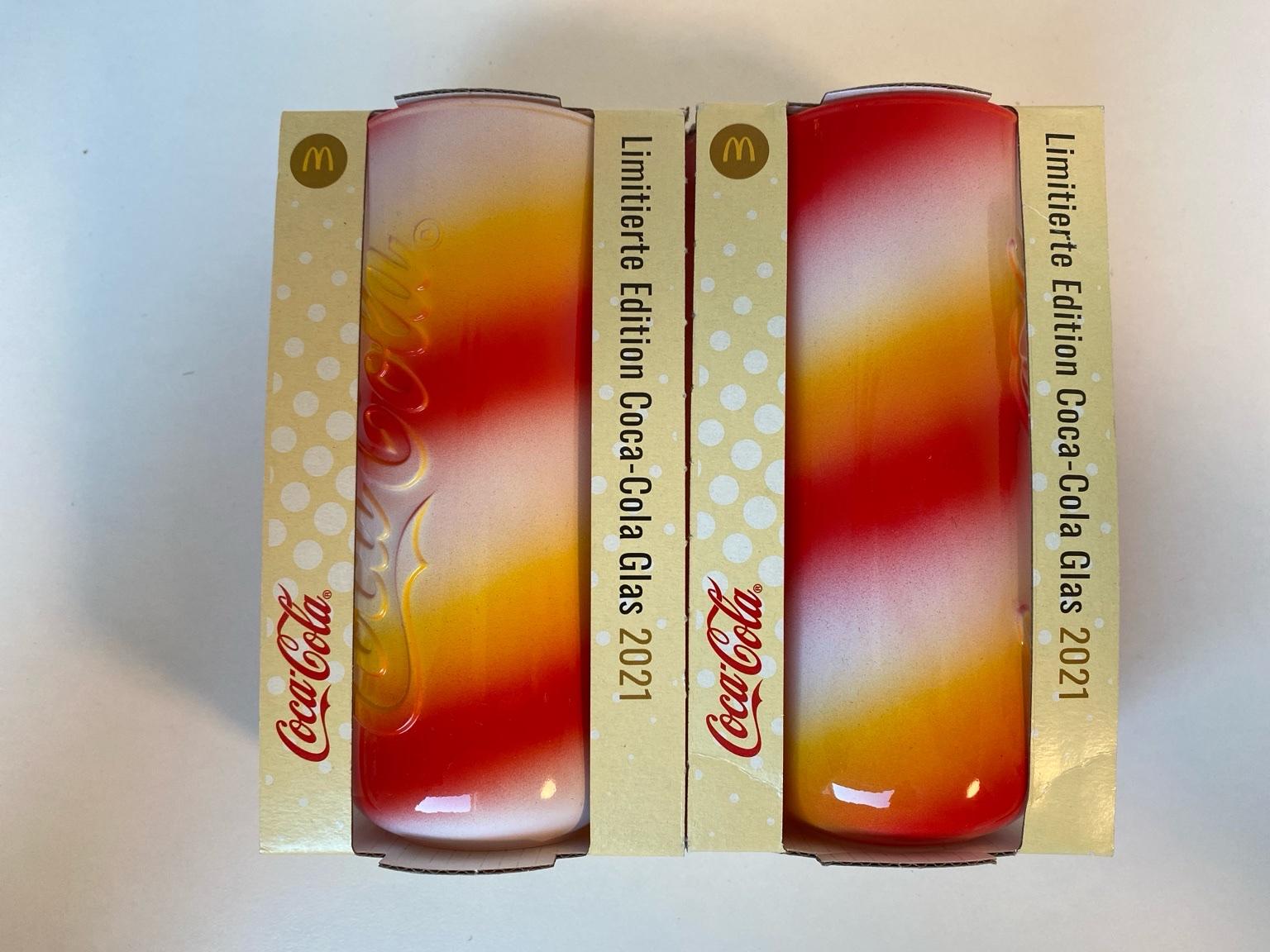 McDonalds Cola Gläser Limitierte Edition 2021 in 68167 Mannheim für € 6 ...