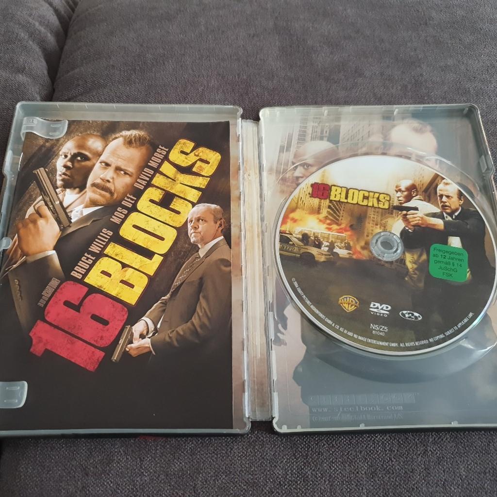16 Blocks Steelbook DVD in 67360 Lingenfeld für 15,00 € zum Verkauf ...
