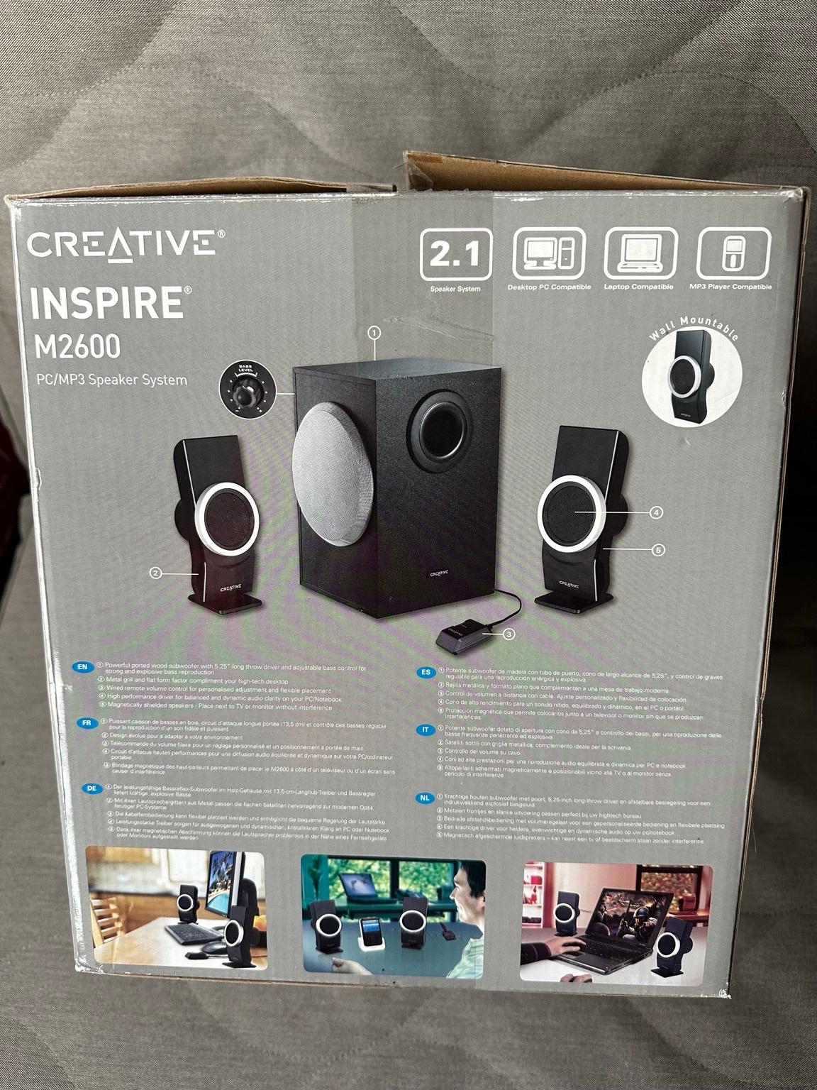 Computer 2.1 speaker system in ST9 Moorlands for £50.00 for sale | Shpock