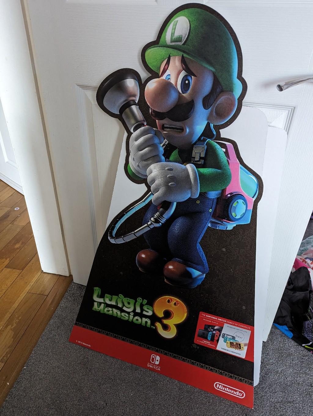 Rare Luigi's mansion standee Nintendo Switch in DY5 Stourbridge for £ ...
