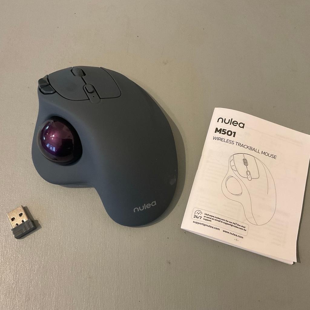 Nulea M501 Wireless Trackball Mouse. in B79 Tamworth for £4.95 for sale ...