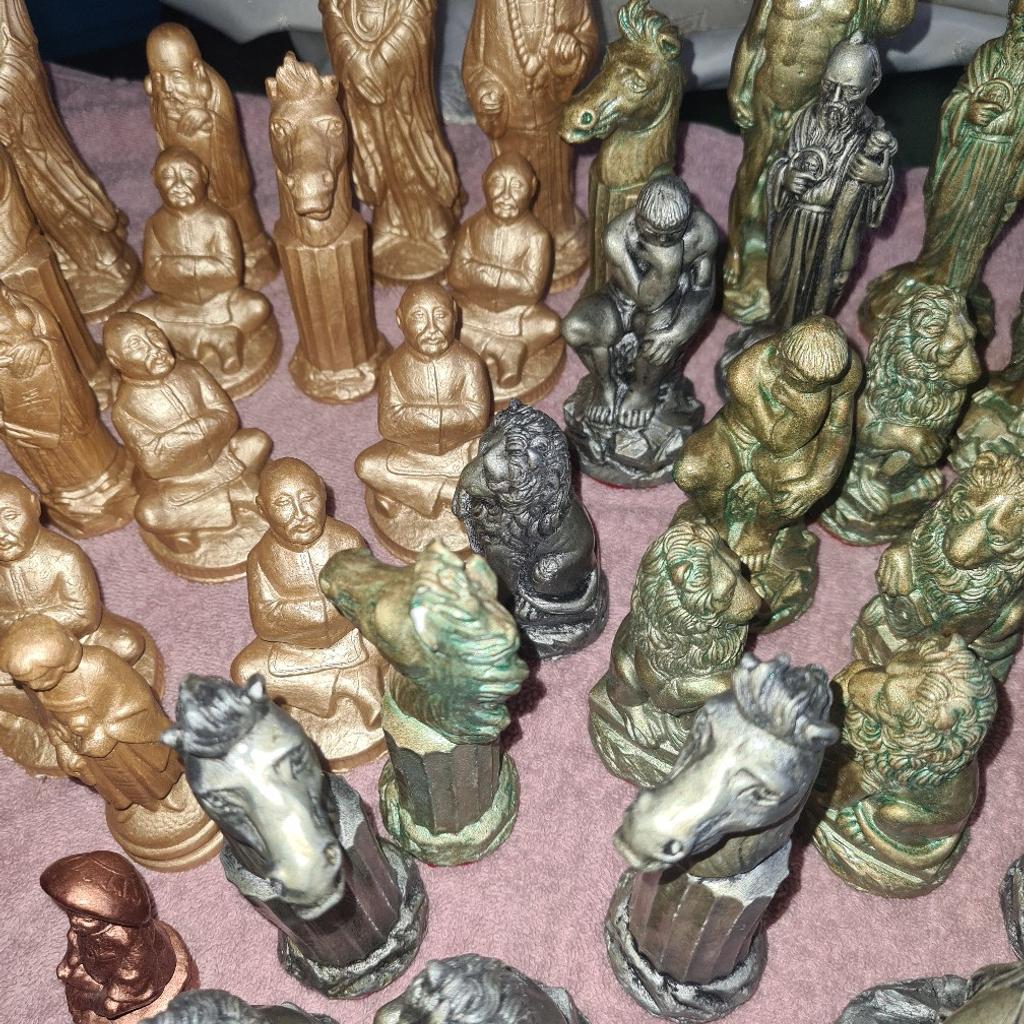 💖über 54 Schachfiguren bis 17 cm in 12529 Schönefeld für 2,00 € zum ...