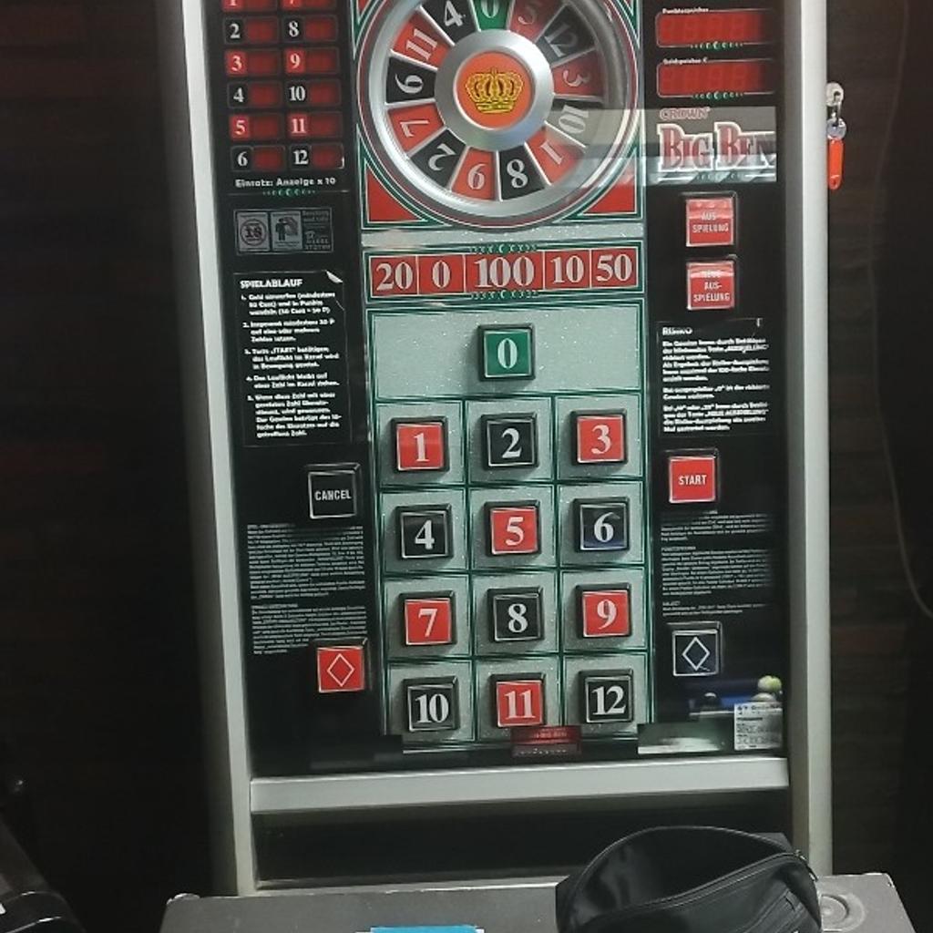 Spielautomat Crown Big Ben Roulette in 52477 Alsdorf für € 250,00 zum ...