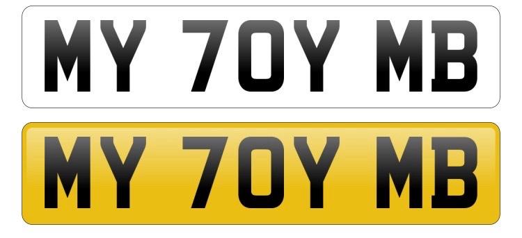 NUMBER PLATE SUIT TOY MERCEDES C63 AMG TURBO in M14 Manchester for £ ...