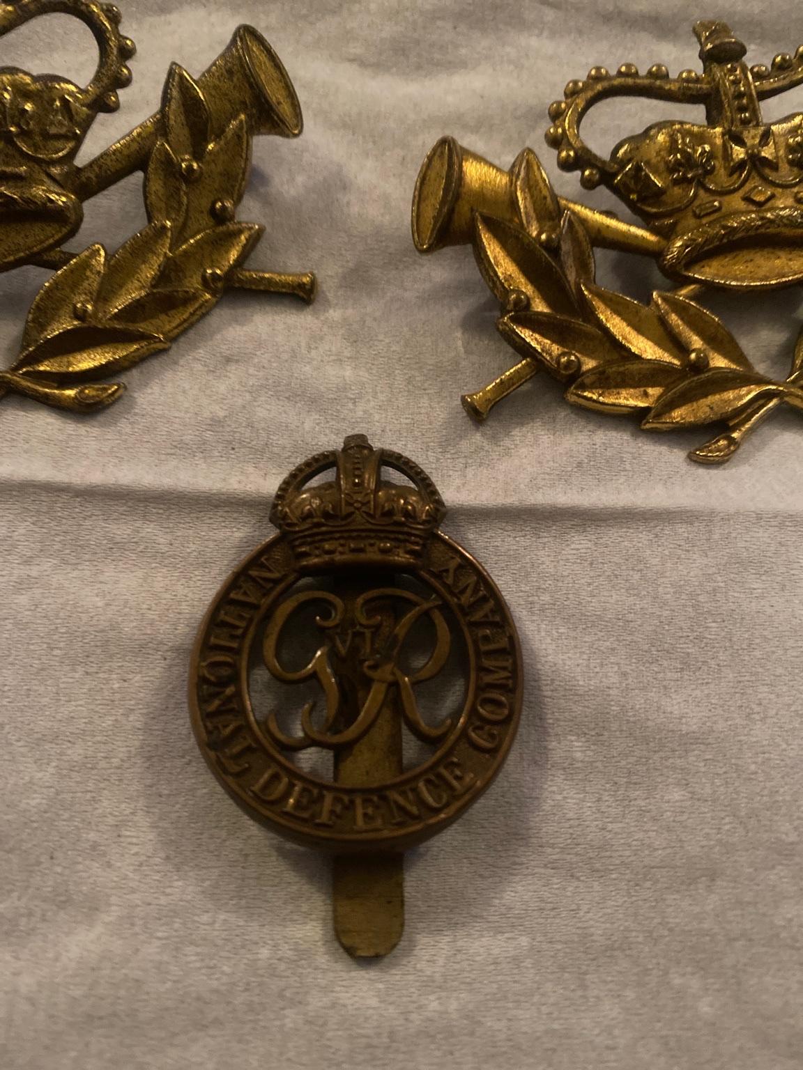 Military badges ww2 cavalry household trumpet in B45 Bromsgrove for £50 ...