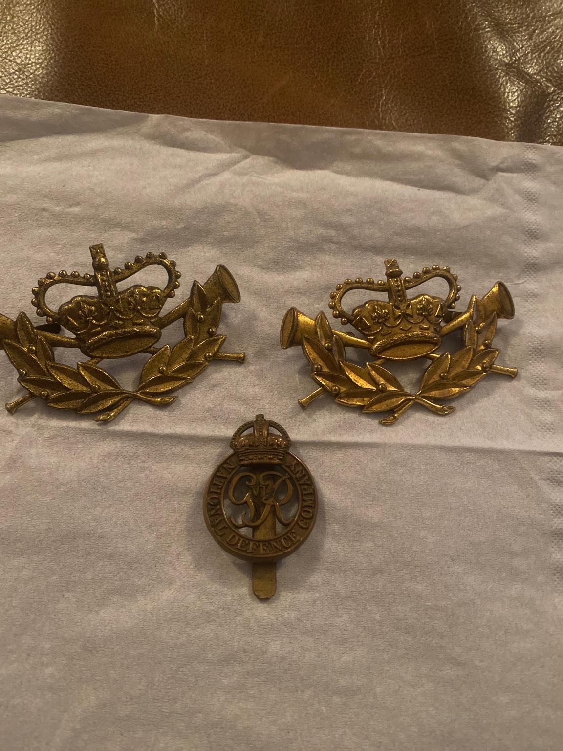 Military badges ww2 cavalry household trumpet in B45 Bromsgrove for £50 ...