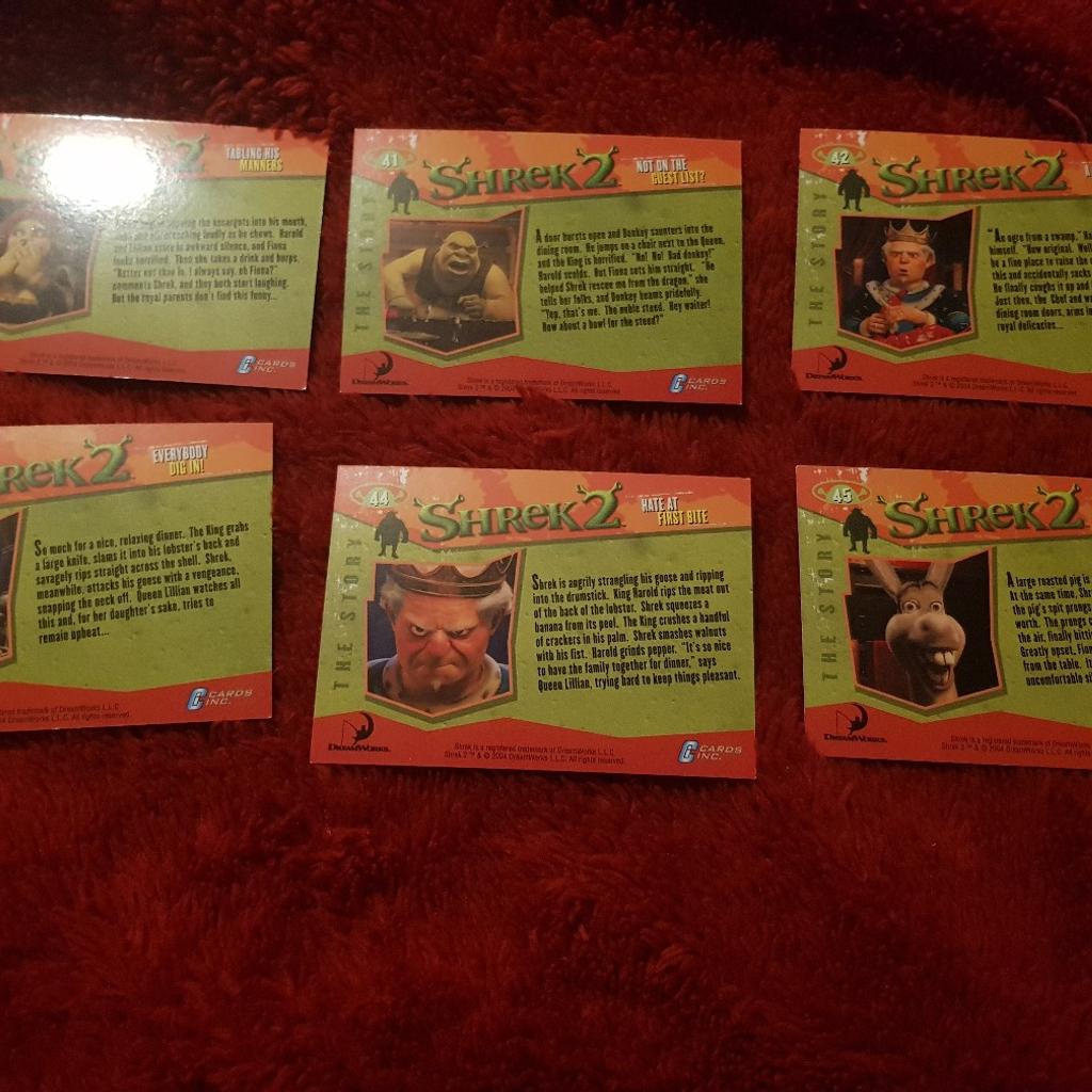 Shrek 2 trading cards in NG17 Ashfield for £0.30 for sale | Shpock