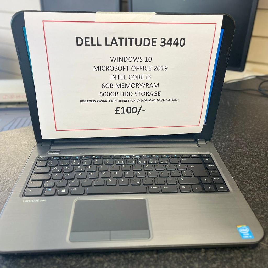 Dell Latitude 3440 Core i5 6GB RAM 500GB in E4 London for £99.99 for ...