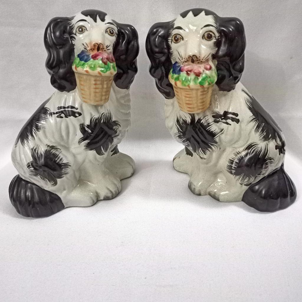 VICTORIAN STAFFORDSHIRE WALLY DOGS. in B28 Birmingham for £25.00 for ...