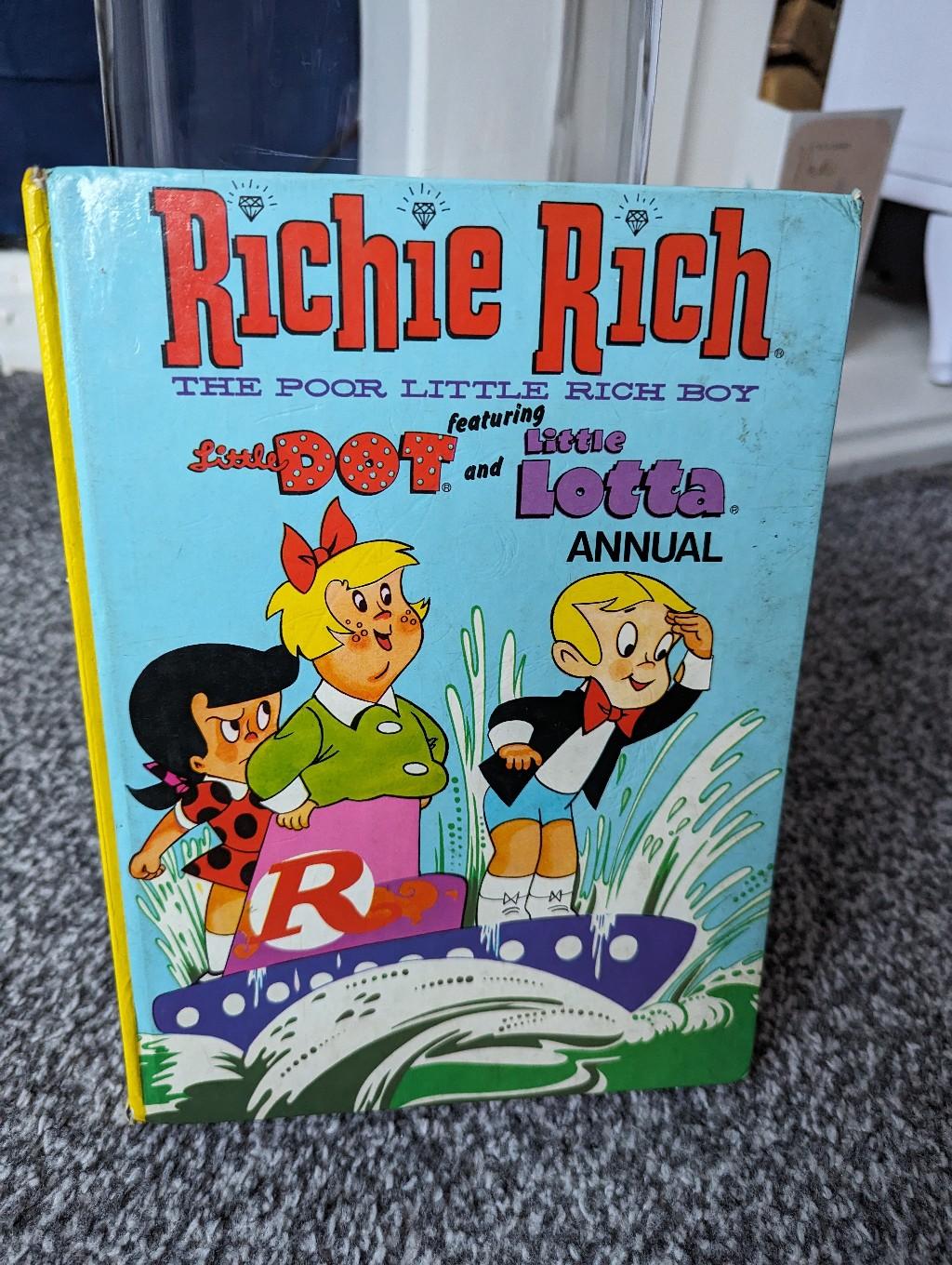 Richie Rich - The Poor Little Rich Boy Annual in L13 Liverpool for £12. ...