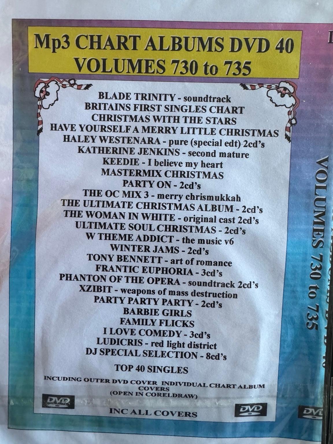 MP3 CHART DVD’s in WV11 Wolverhampton for £12.00 for sale | Shpock