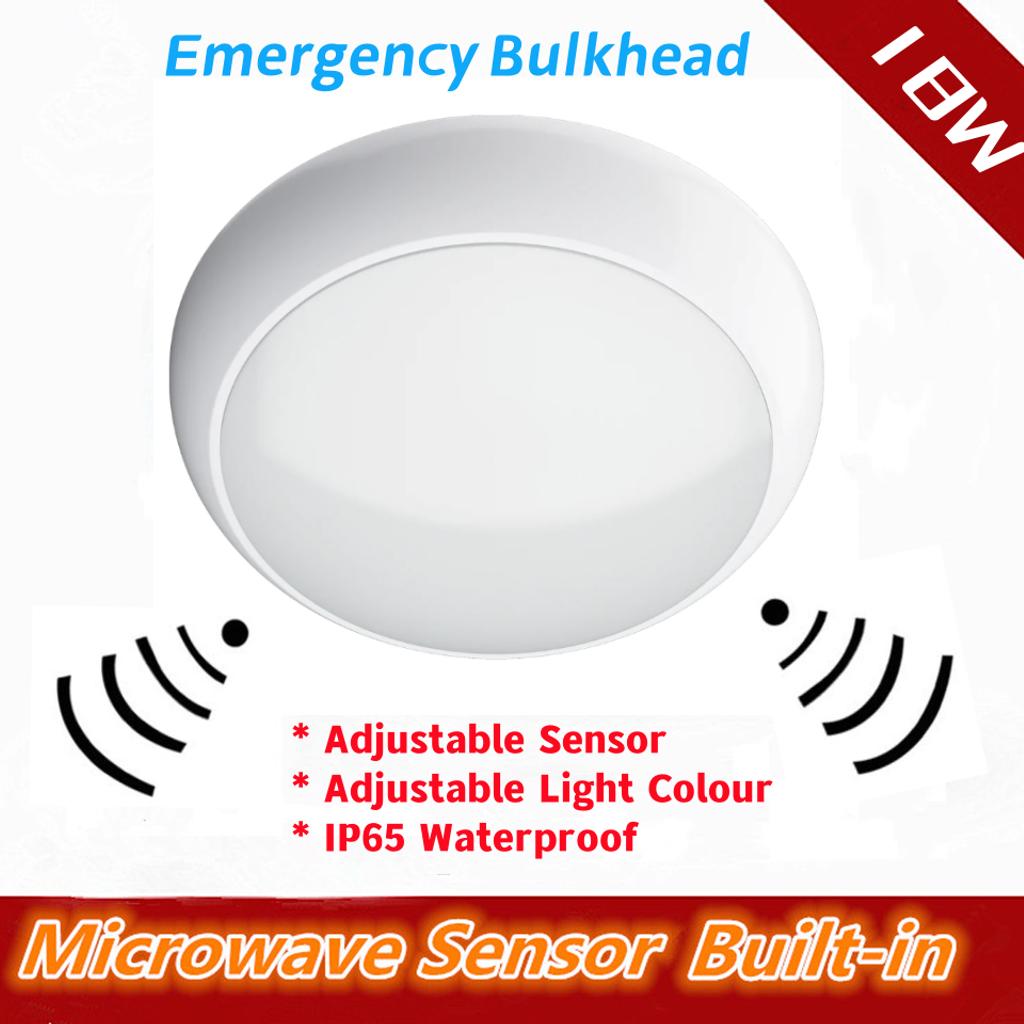 18W Emergency LED Bulkhead, Microwave Sensor in B9 Birmingham for £40.00 for sale | Shpock