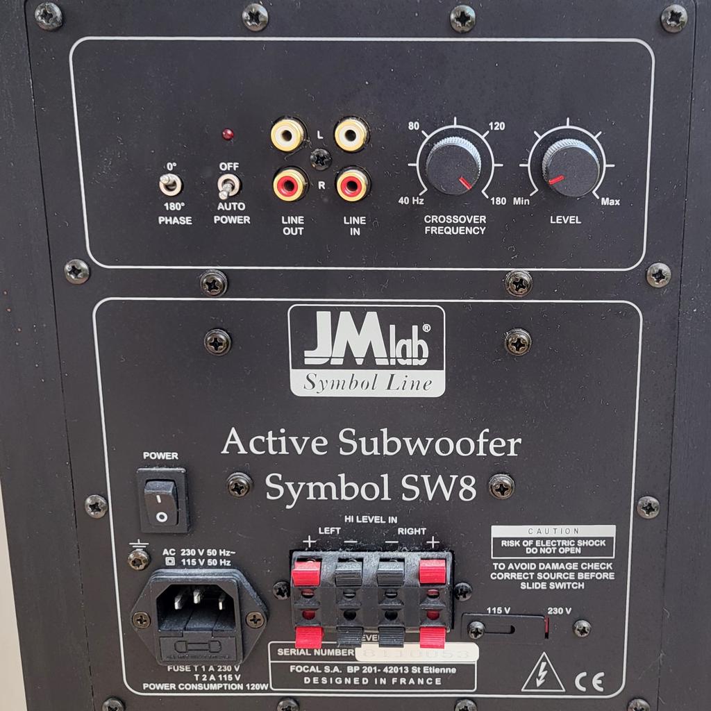Subwoofer Subwoofer JMlab Focal Symbol SW8 in 5111 Bürmoos für 960,00 ...