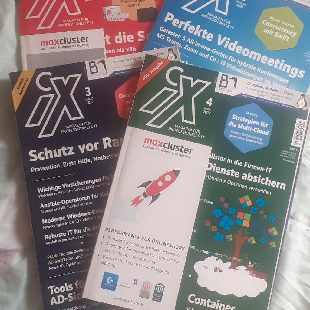 4 Magazines iX in 47249 Duisburg für 25,00 € zum Verkauf | Shpock DE