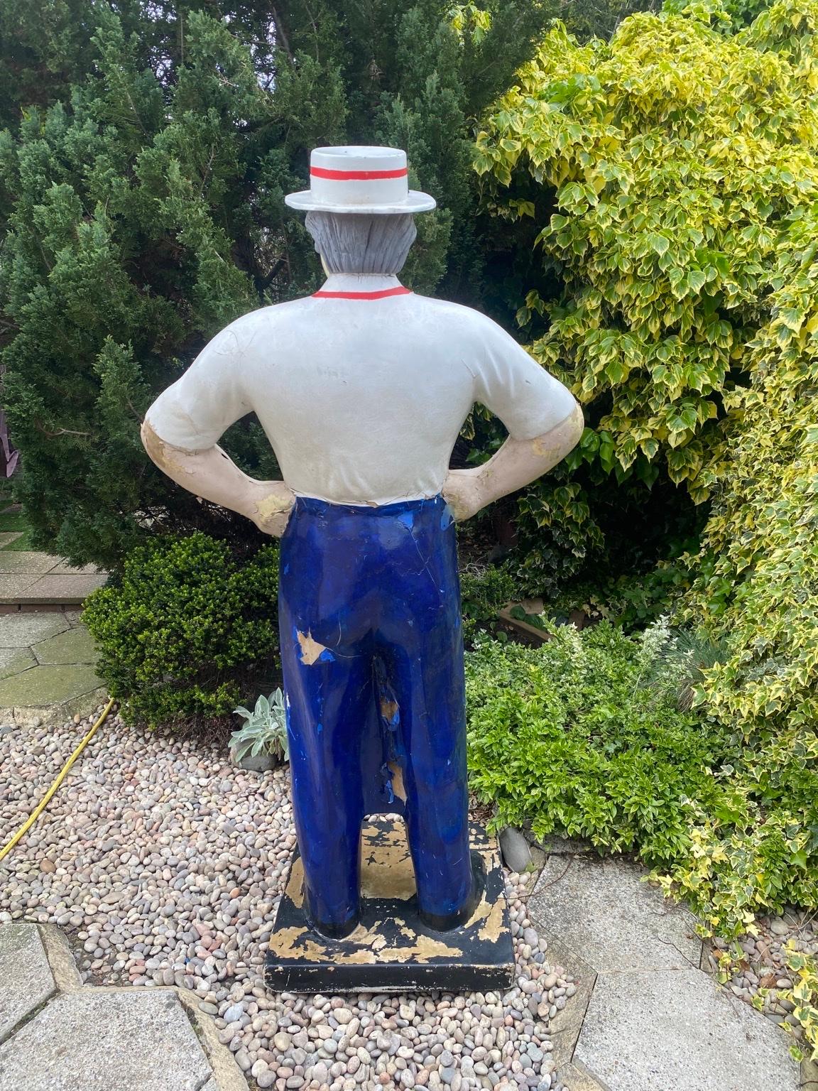Chris Geoffrey life size statue butcher in IG7 Forest for £1,000.00 for ...
