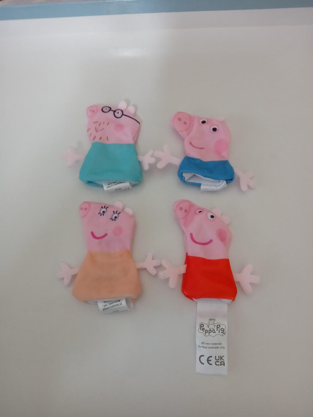 Peppa pig finger puppets in WS7 Lichfield for £1.00 for sale | Shpock